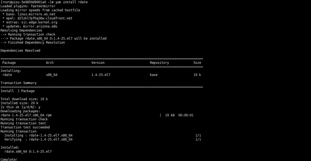 CentOS 7 使用rdate同步时间 | 程序旅途